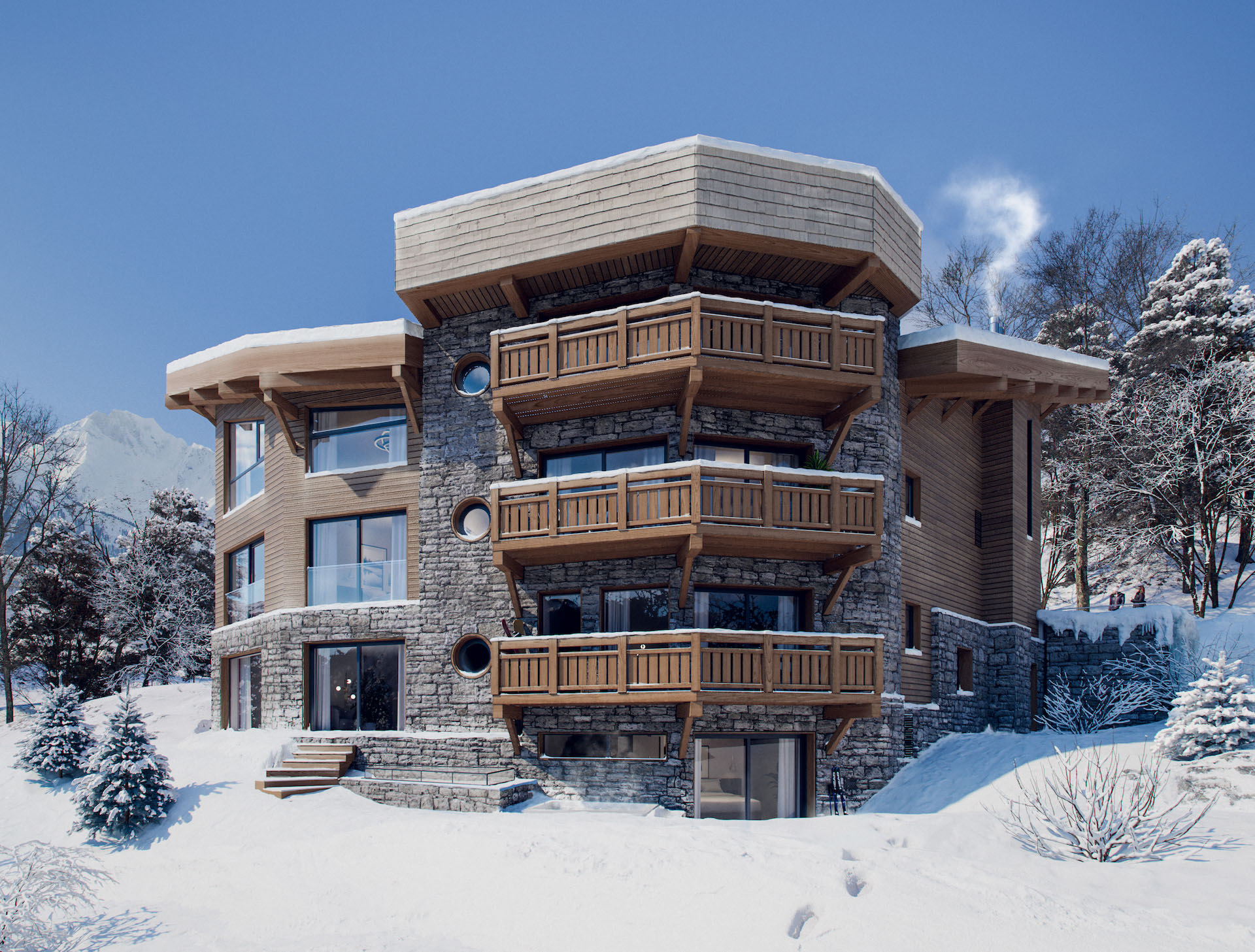 Chalet Hôtel Blythe Opens in Les Gets, French Alps in December 2023 ...